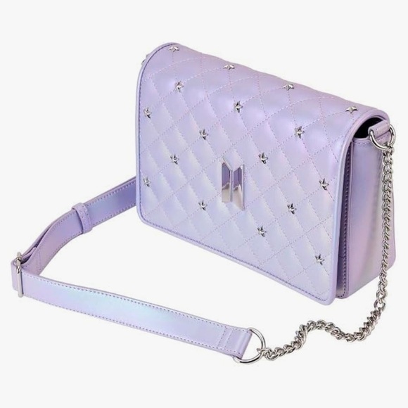 Loungefly | Bags | Loungefly Bts Quilted Crossbody Bag | Poshmark